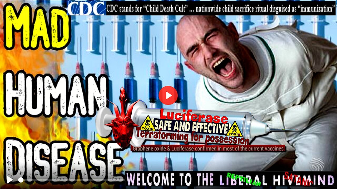 MAD HUMAN DISEASE! - Vax Leads To INSANITY! - Prions Taking Over People ...