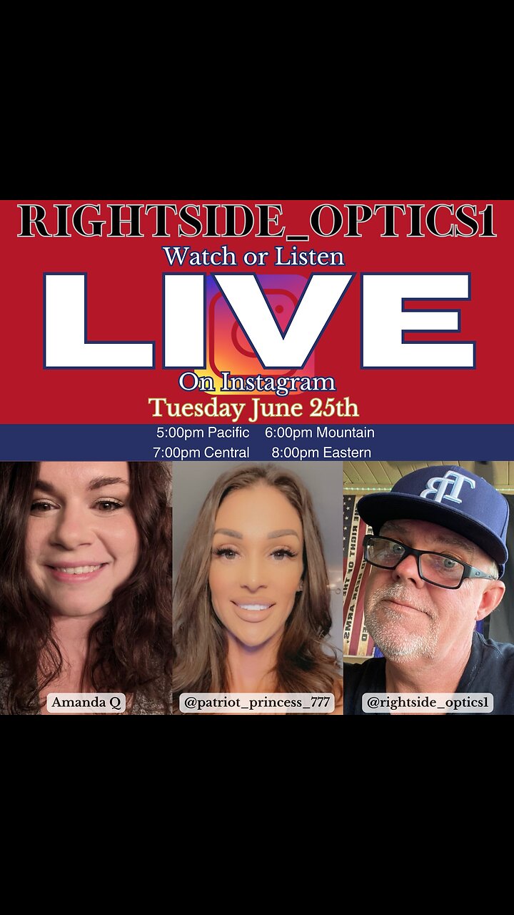 Live with Patriot Princess and AmandaQ