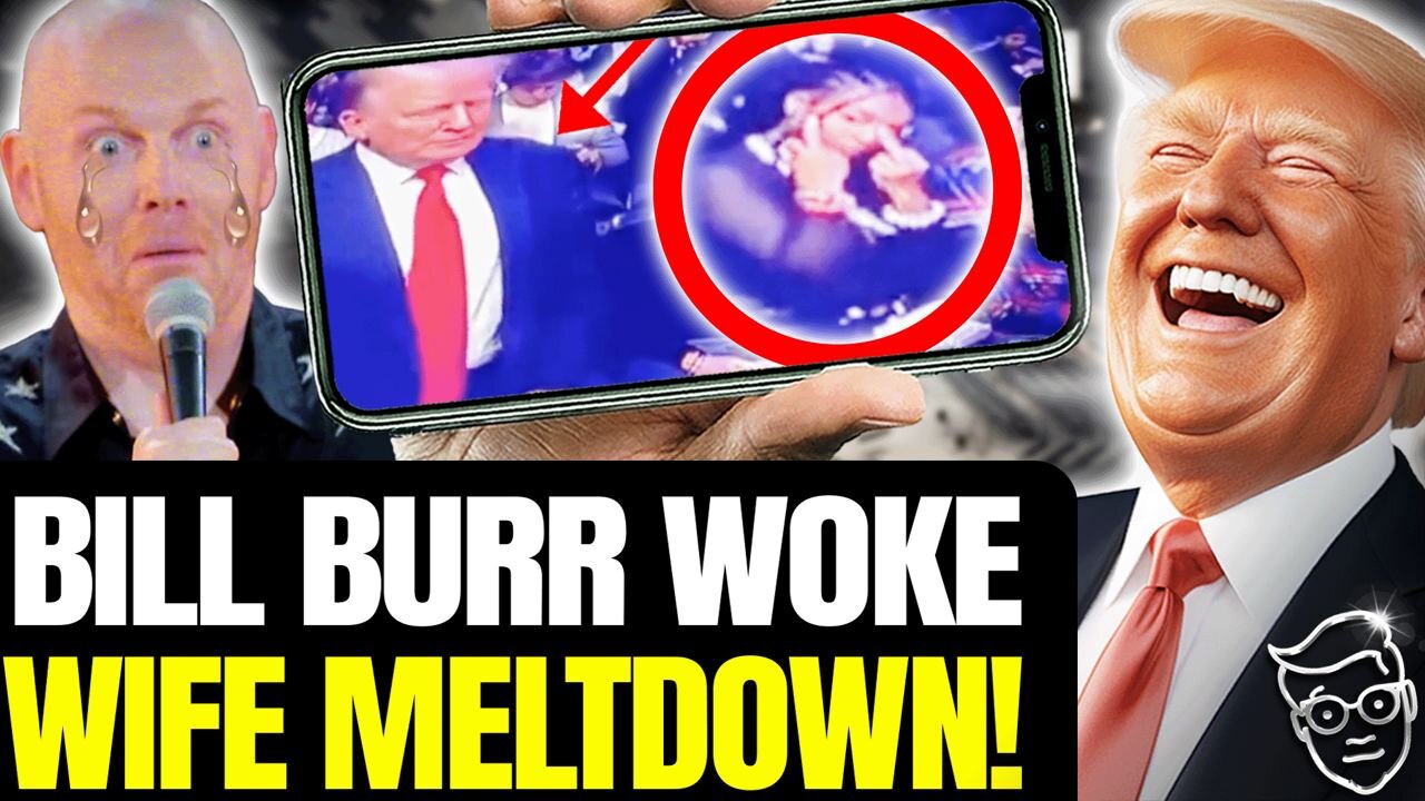 Bill Burr MELTS DOWN As Internet ROASTS His WOKE Wife Flipping-Off ...