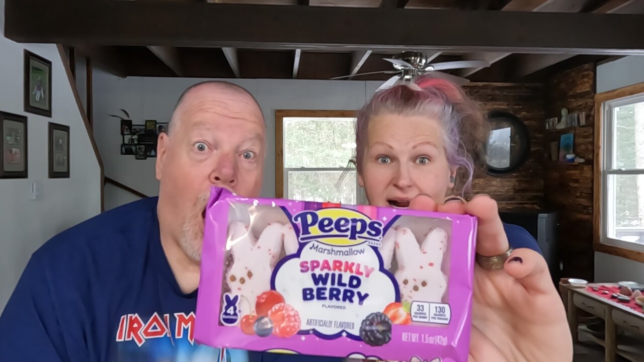 Peeps Sparkly Wild Berry Flavored Marshmallow Bunnies Review. Did This ...
