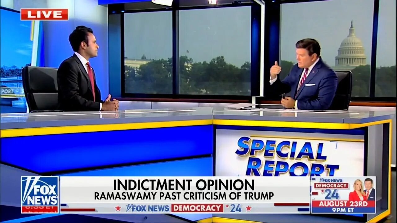 Vivek Ramaswamy on Fox News' Special Report with Bret Baier 8.2.23