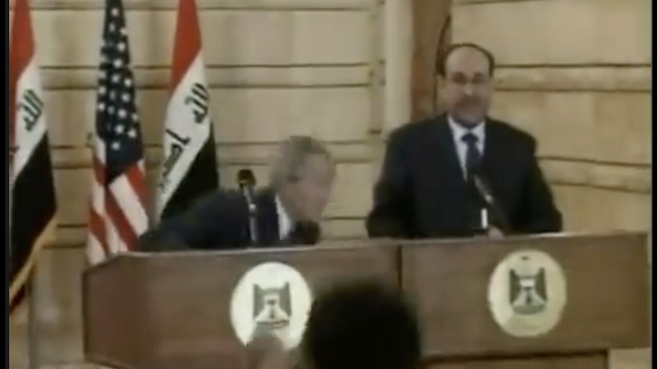 14-Years-Ago Today Bush Played Dodge-Shoe with Foreign Reporter