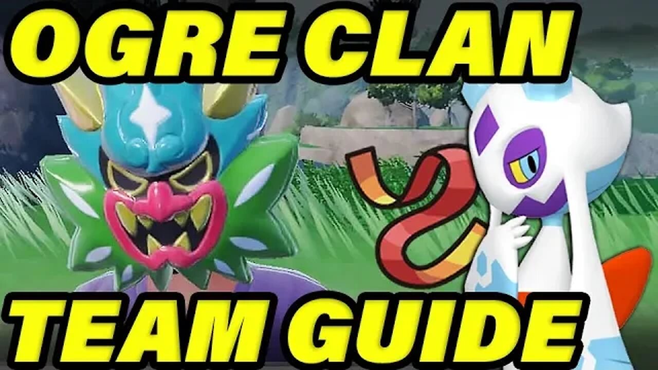 POKEMON TEAL MASK OGRE CLAN TEAMS! Pokemon Scarlet and Violet Ogre Clan ...