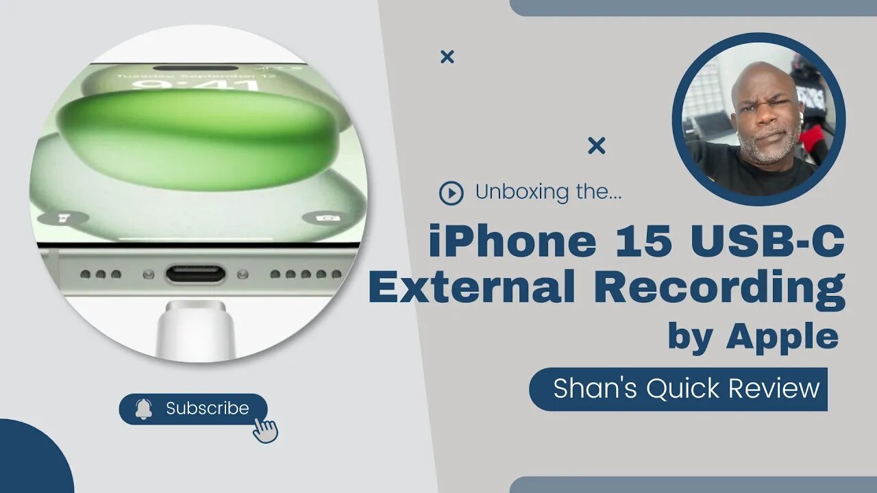 iPhone 15 Pro External USB-C Recording to SSD Drive & SD Cards ...