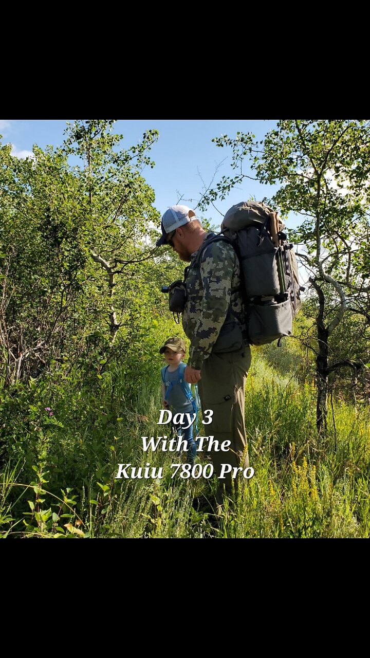 Day 3 with Kuiu's 7800 Pro Pack