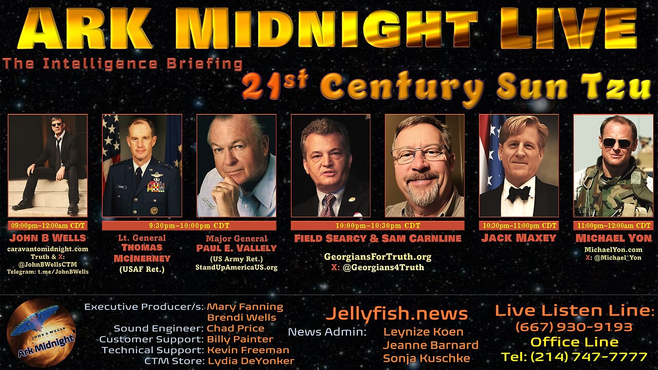 The Intelligence Briefing / 21st Century Sun Tzu - John B Wells LIVE