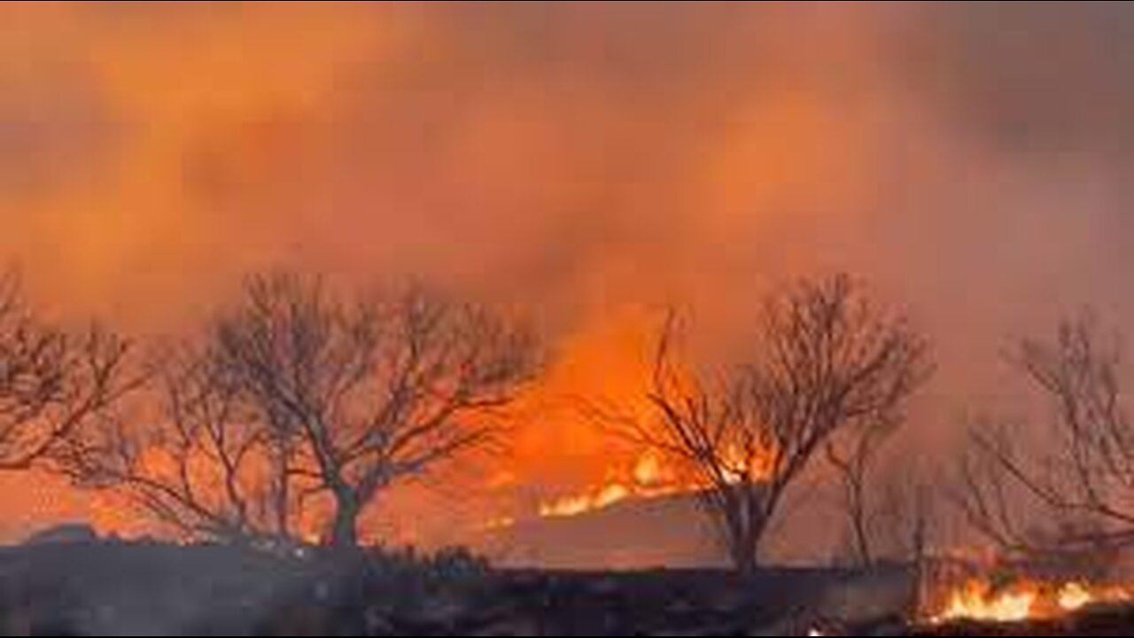 Over a Million Acres Burned in Texas. Largest Fire in TX History. Lots ...