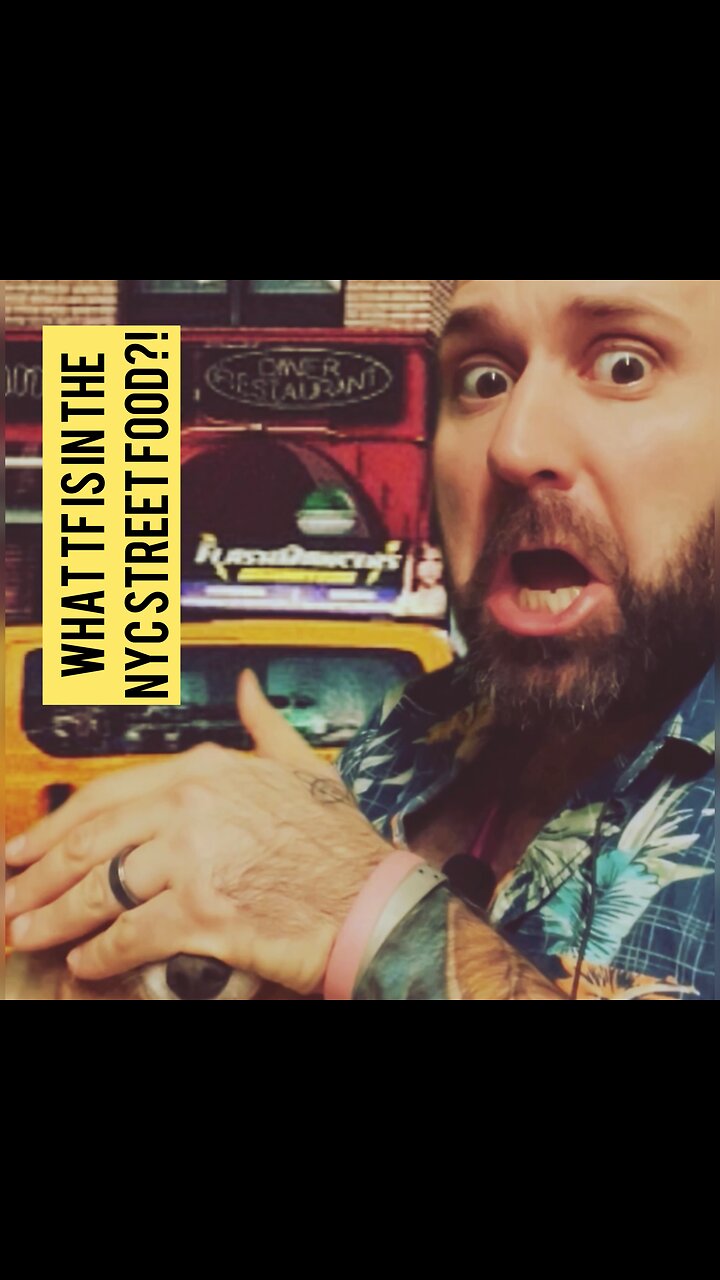 🐕 What TF are they putting in the NYC street food?!