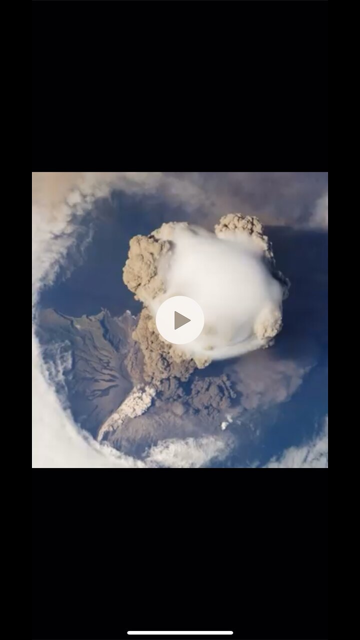 NASA | Sarychev Volcano Eruption from the International Space Station