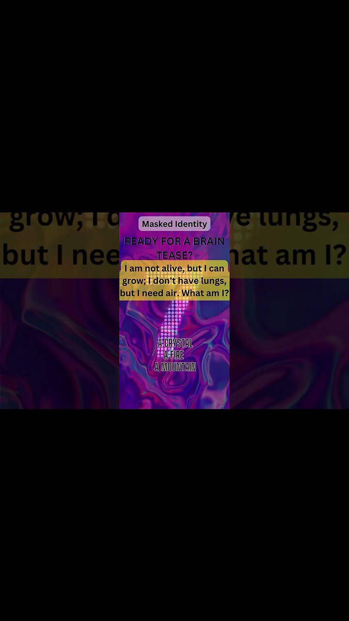 Can You Solve This? 🧩 | Mind-Bending Riddle Alert! 🚨