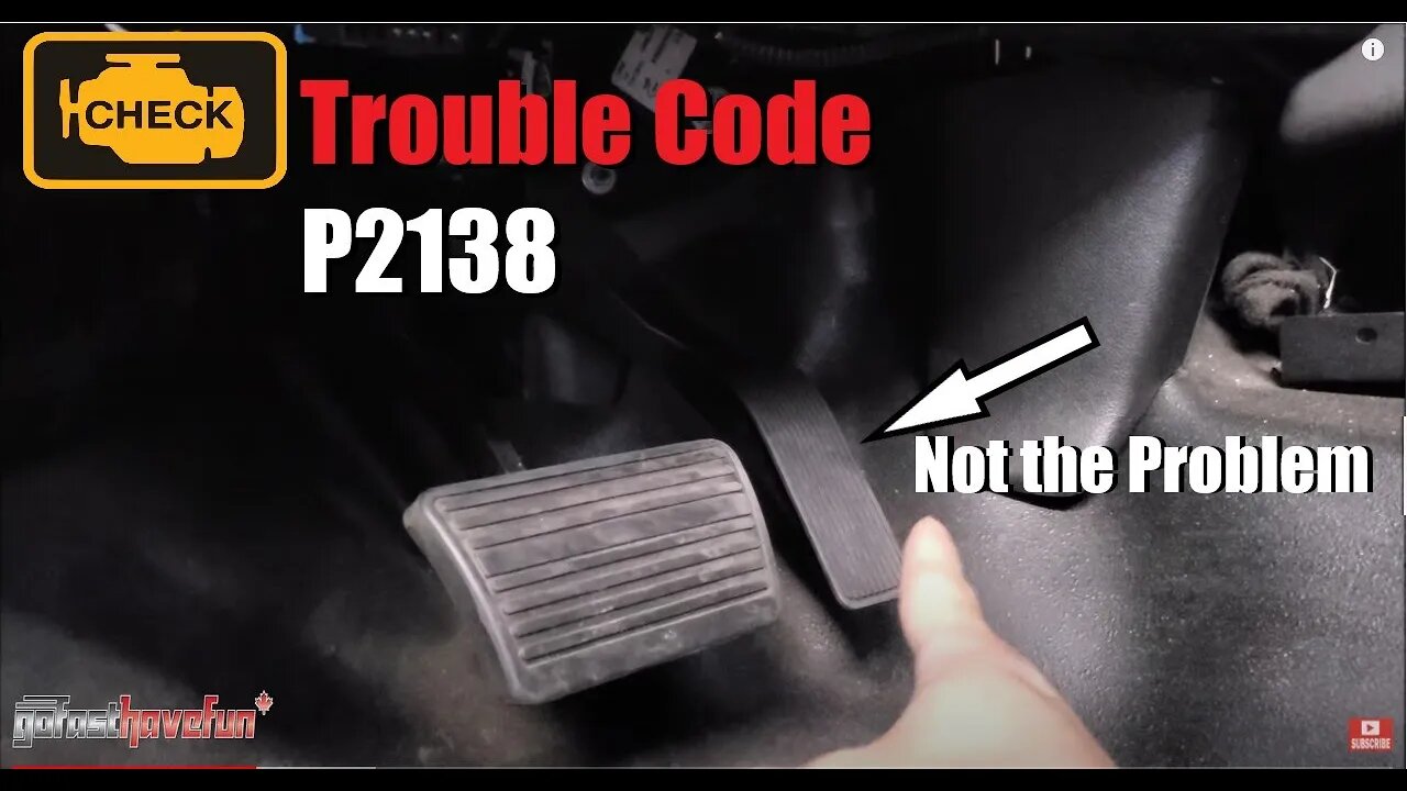Check Engine Code P2138 GM Truck K2XX Platform (Silverado, Sierra ...