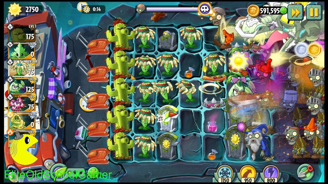 Plants vs Zombies 2 - Penny's Pursuit - MONEY Plant Showcase - Cactus ...