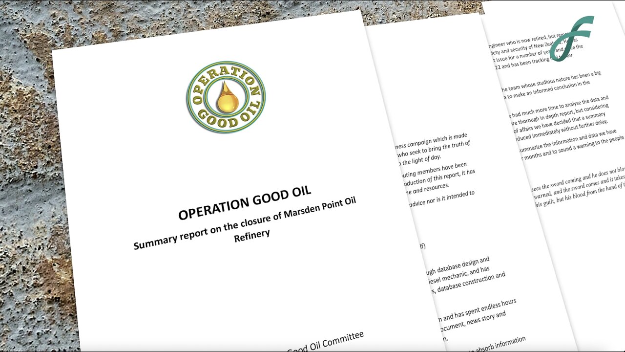 David Trotter & Levi Wulf of Operation Good Oil - Marsden Point Oil ...