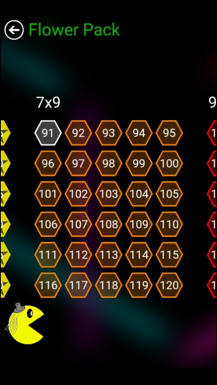 Free Flow: Hex - Walk-through for Flower Pack - Levels 91-120 ...