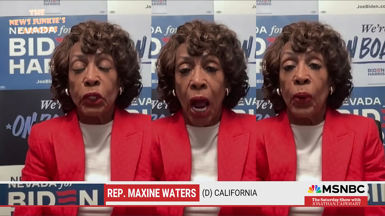 Trump hater Democrat Maxine Waters calls supporters of President Trump ...