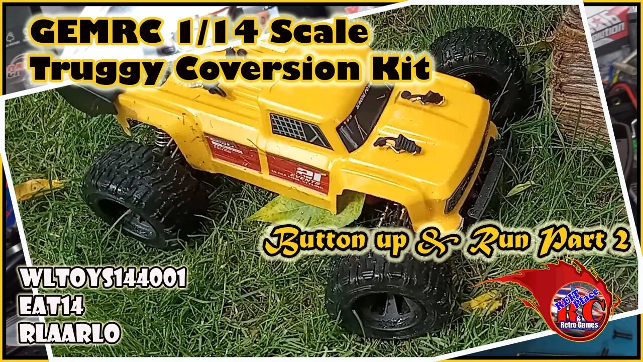 WLTOYS144001 Rlaarlo EAT14 - Truggy Conversion Body Kit - Part 2 ...