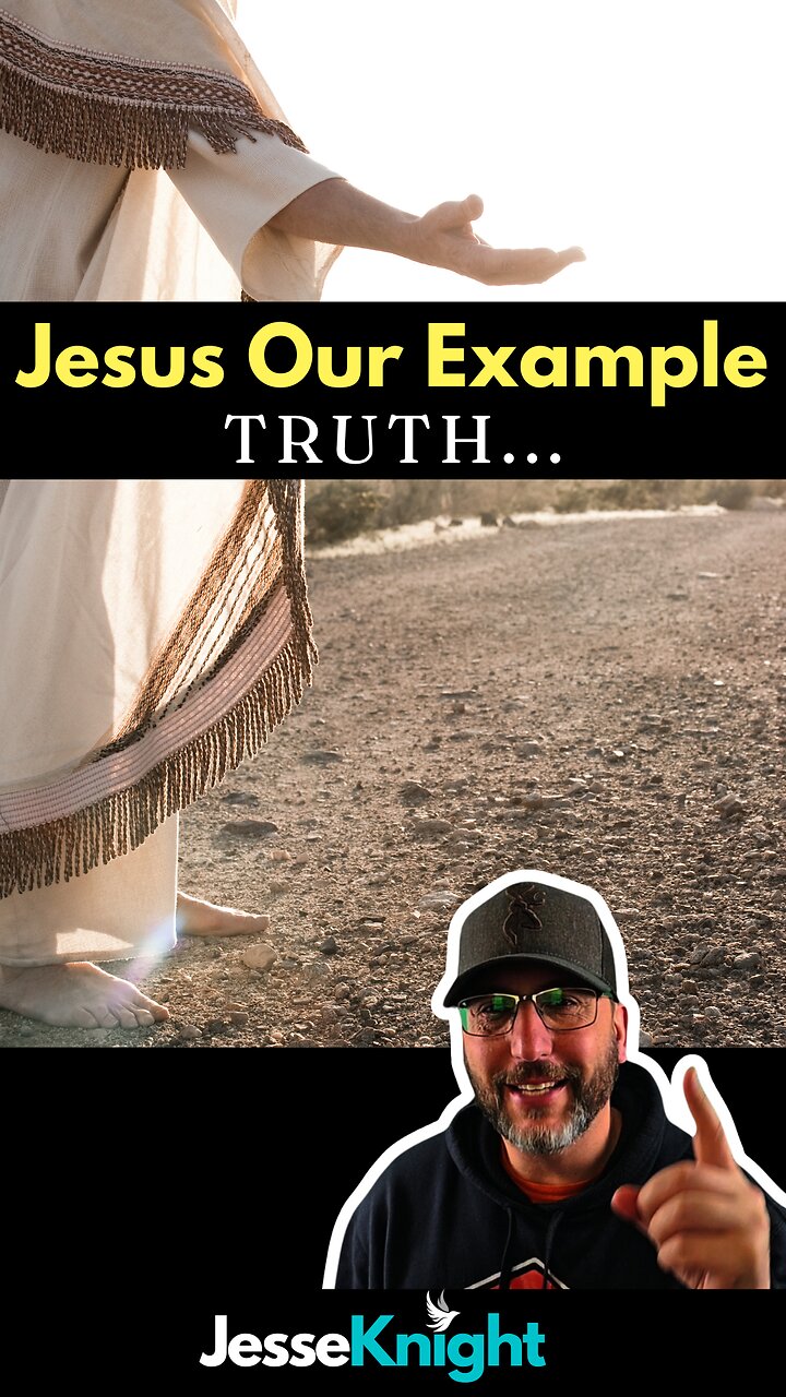 Jesus Our Example 📢 #faith #jesus #christ #god #gospel #truth #shorts # ...