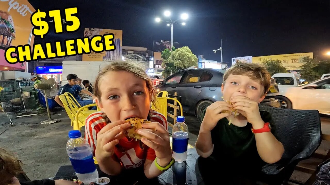 $15 Pakistani Street Food Challenge in Islamabad!! 🇵🇰 | Pakistan Street ...