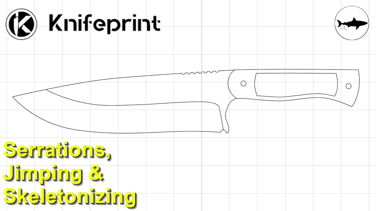 Knifeprint Masterclass Series - Episode 3 - Serrations, jimping and ...
