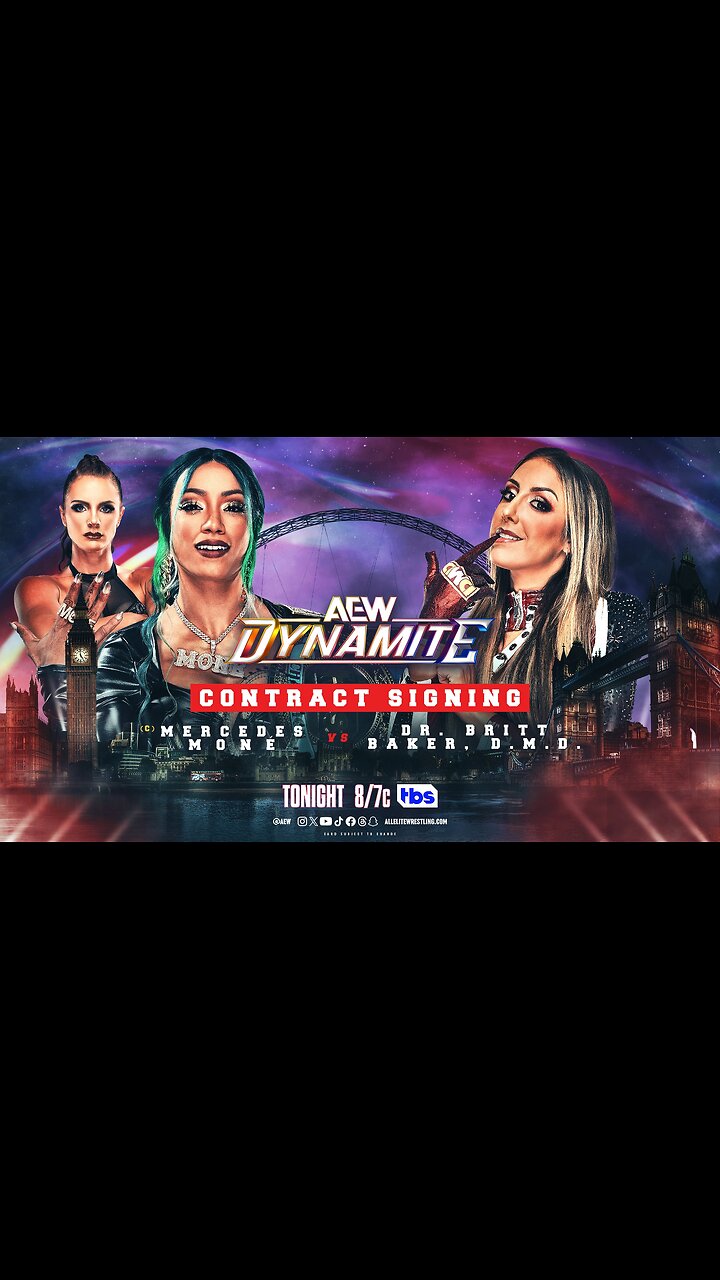 Britt Baker Attacks Kamille During Contract Signing with Mercedes Mone! #shorts