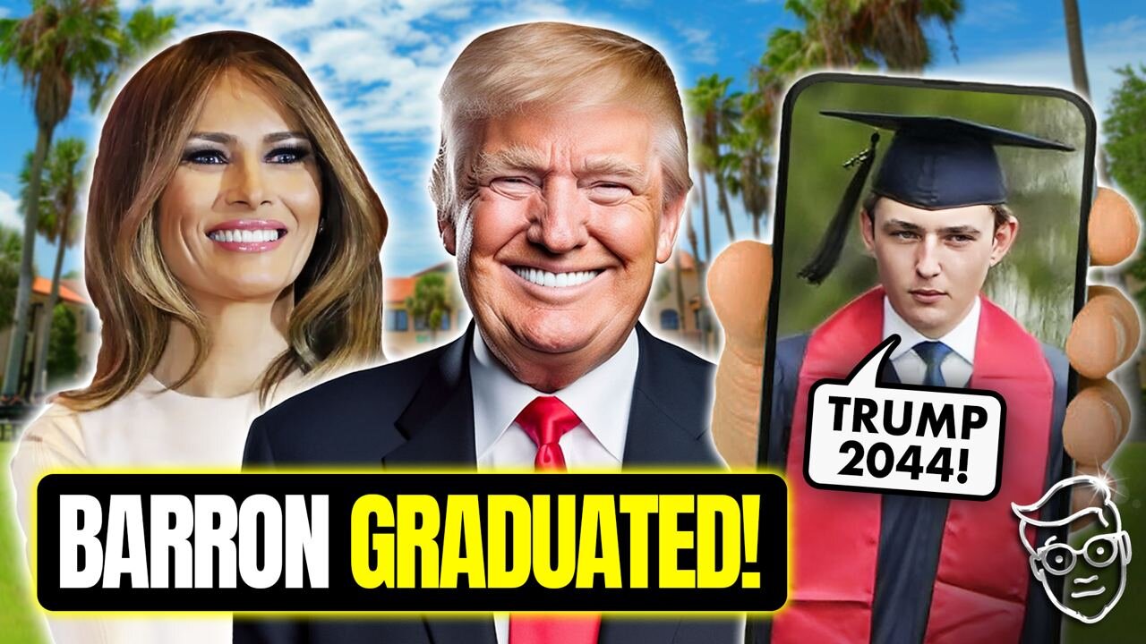 Trump & Melania Attends Barron’s Graduation in MASSIVE Middle Finger To ...