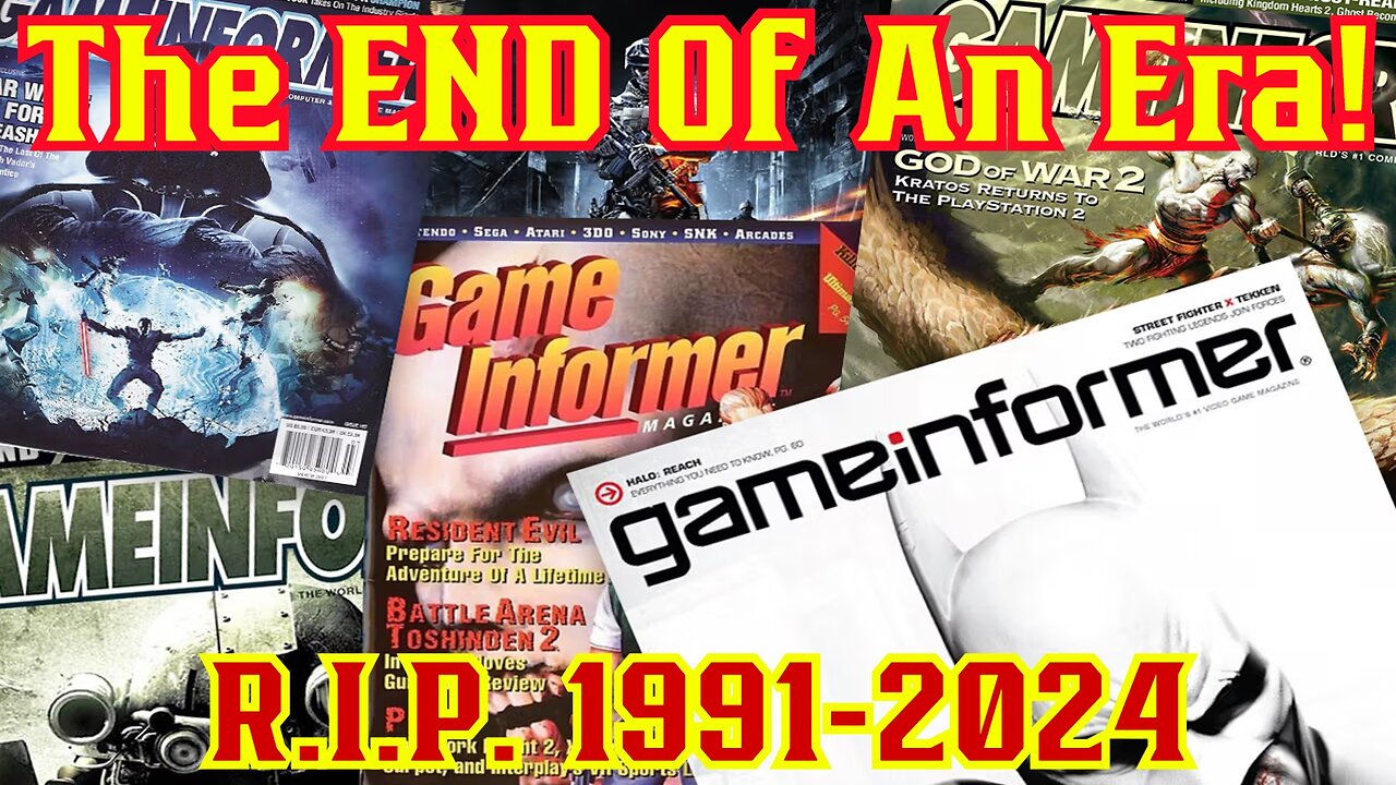 Game Stop ENDS Game Informer Magazine After 33 Years With NO Notice To ...