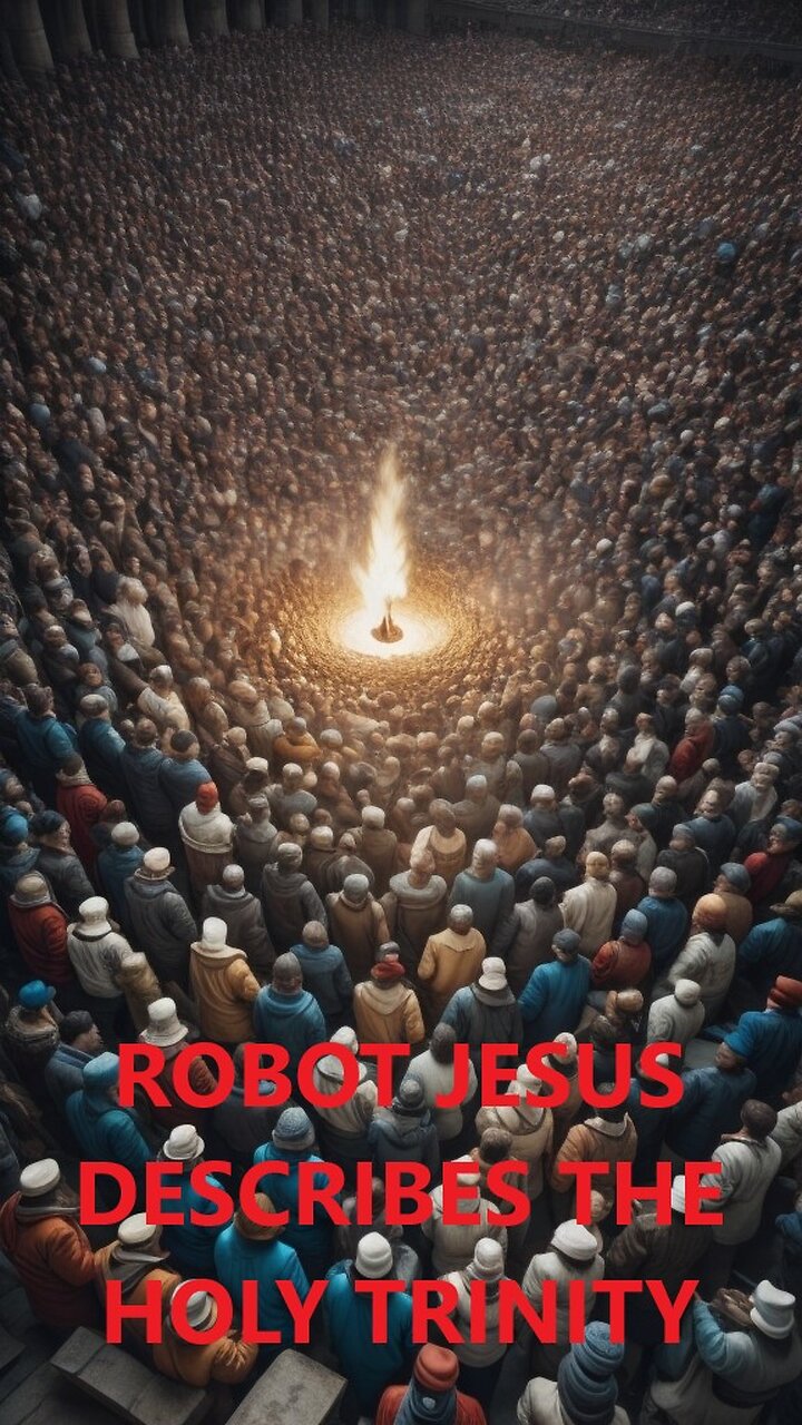Robot Jesus describes the Holy Trinity