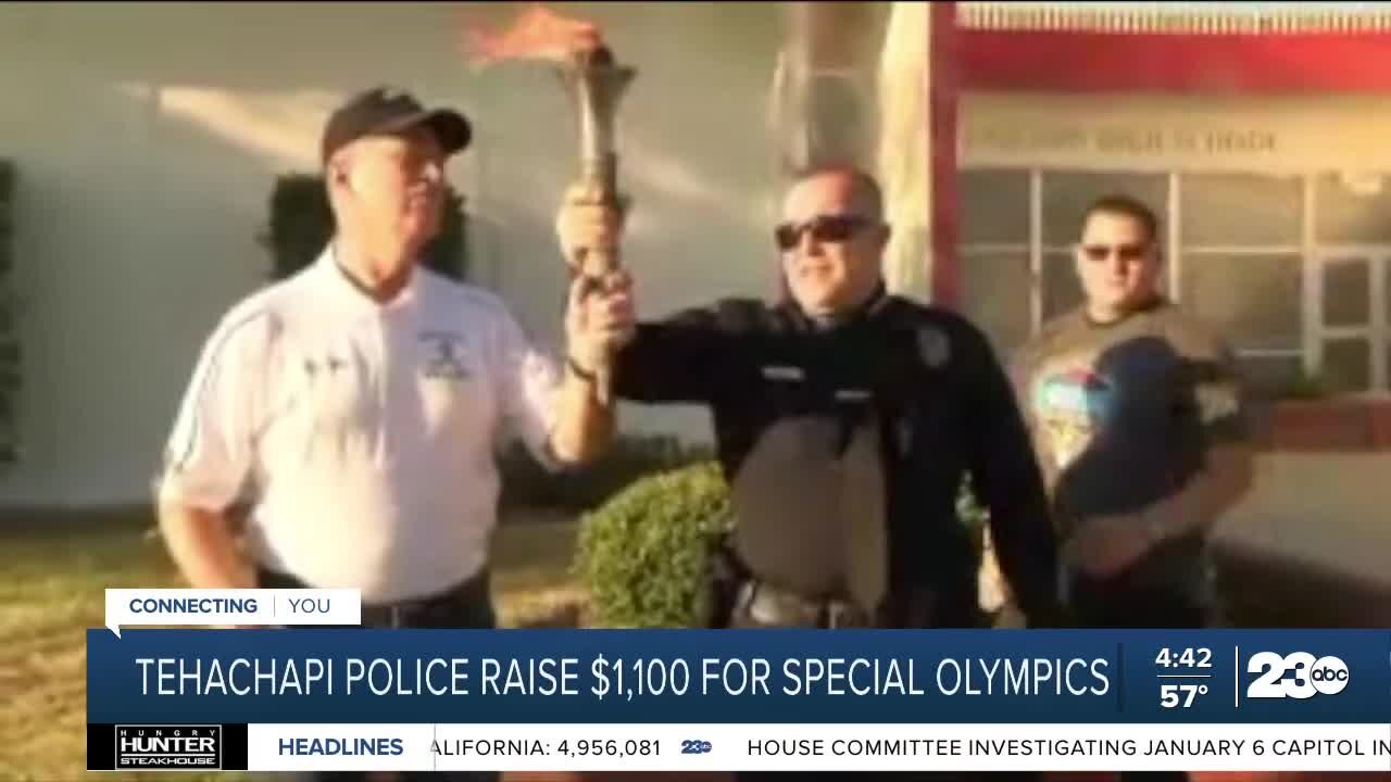 Tehachapi Police Department reaches Special Olympics fundraising goal