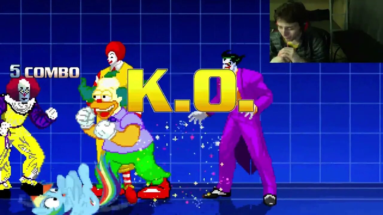 Clown Characters (The Joker, Pennywise, And Ronald McDonald) VS Rainbow ...