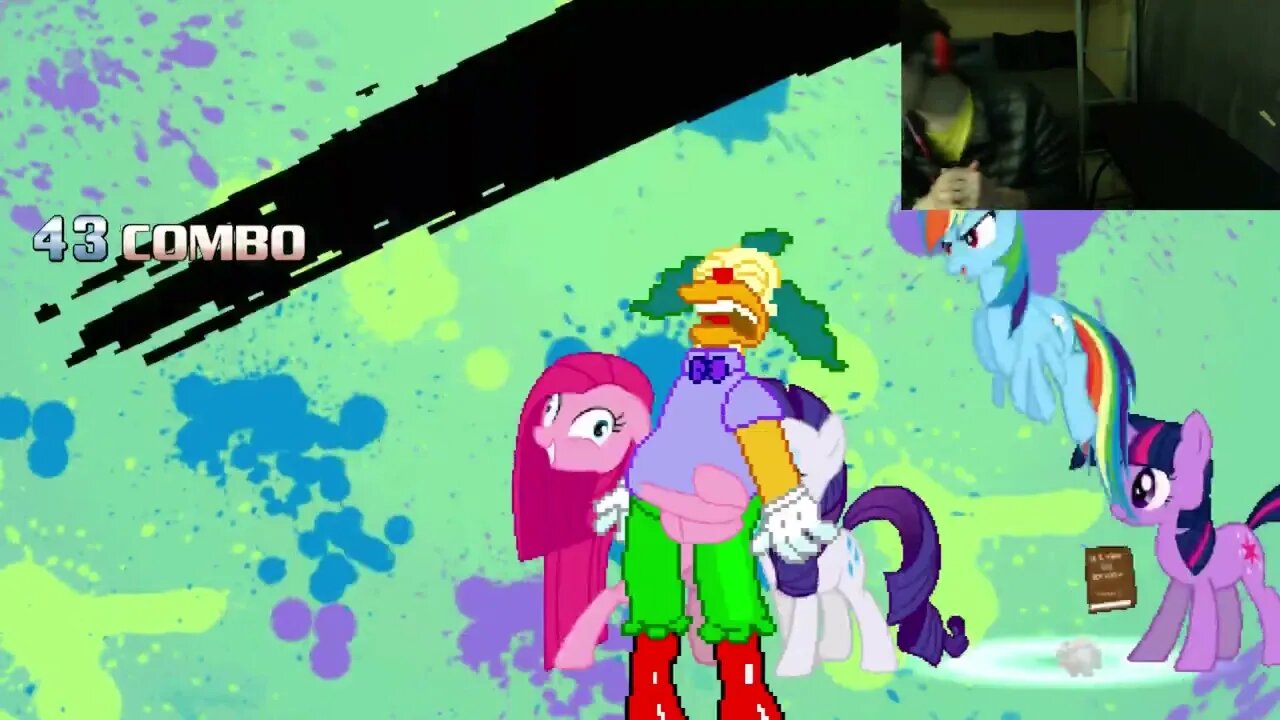 My Little Pony Characters (Twilight Sparkle Abd Rainbow Dash) VS Krusty ...