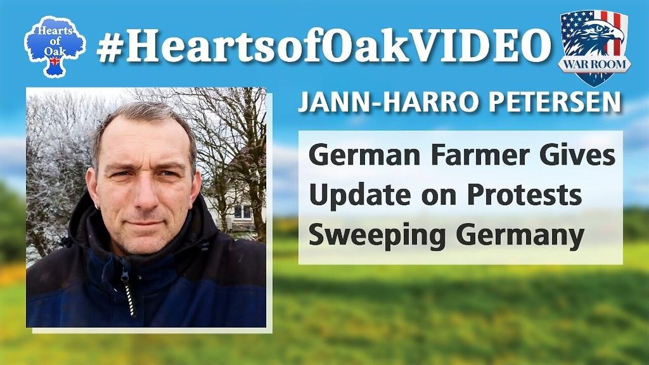 Hearts of Oak: Jann-Harro Petersen - German Farmer Gives Update on ...