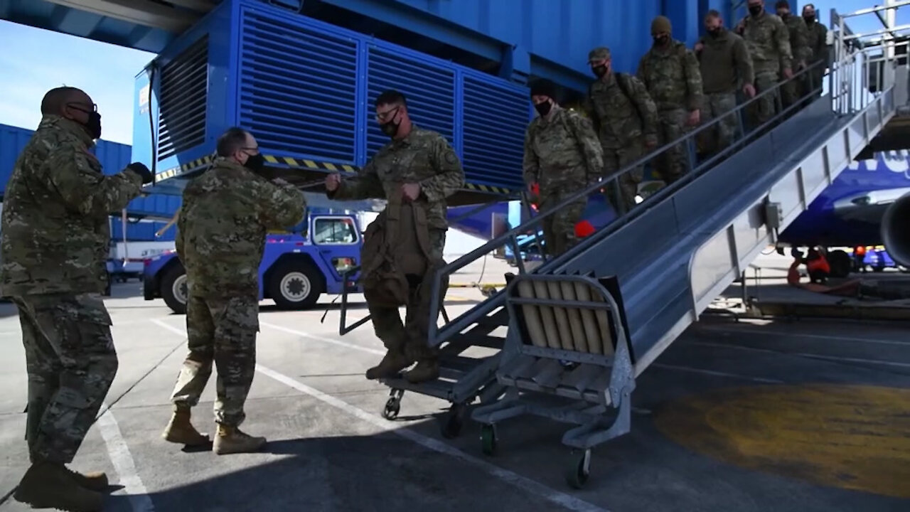 Michigan National Guard soldiers return from D.C.