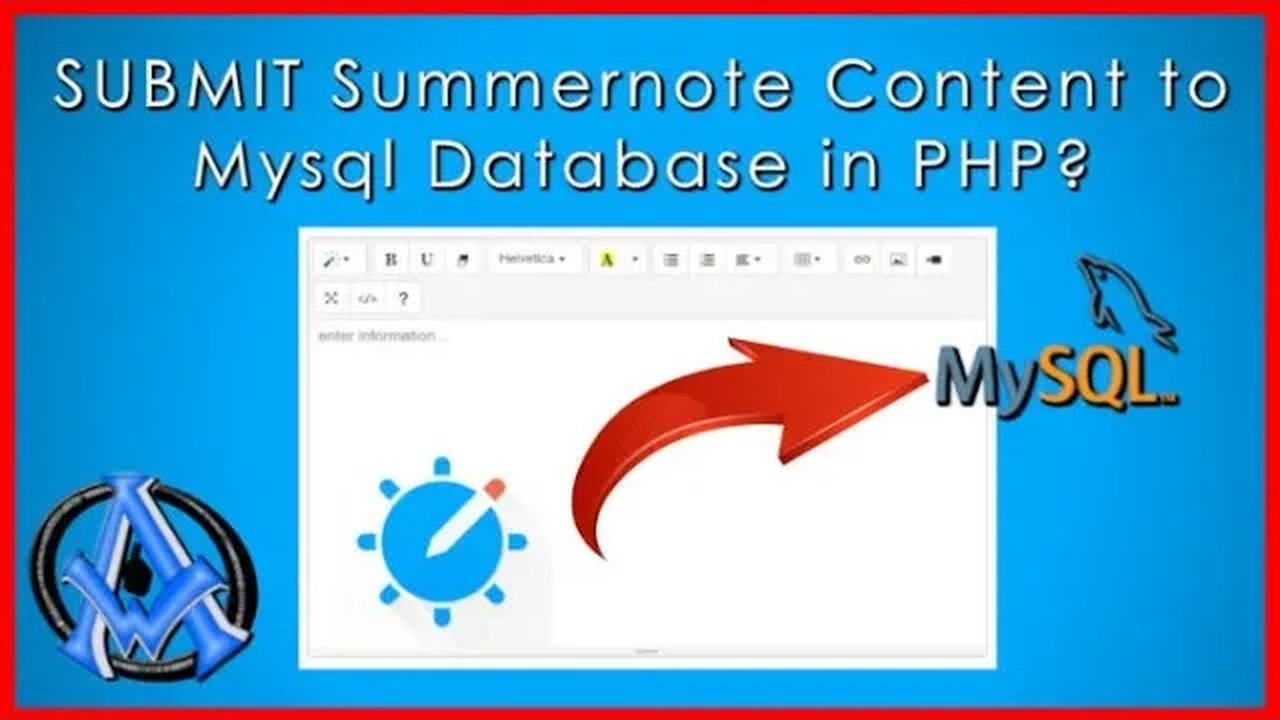 Storing Summernote Content In Mysql Database With Php A Step By Step Tutorial