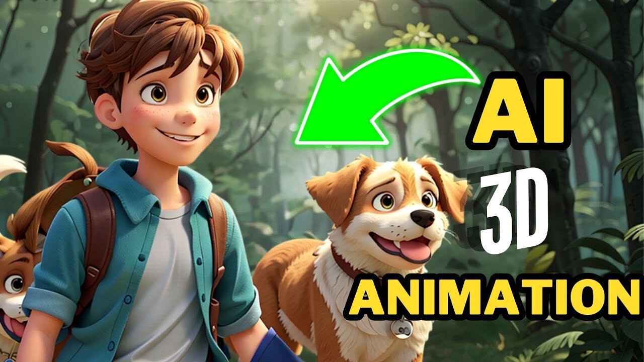 How to Make 3D Animated Cartoon Video with AI || AI Animation Tools How to Make 3D Animated Cartoon Video with AI || AI Animation Tools