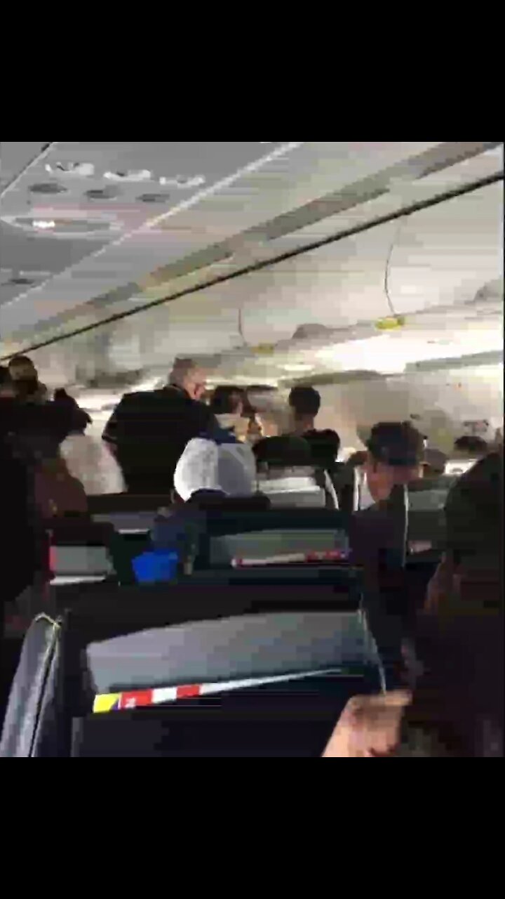 Insane Fight On Airplane While In FLIGHT