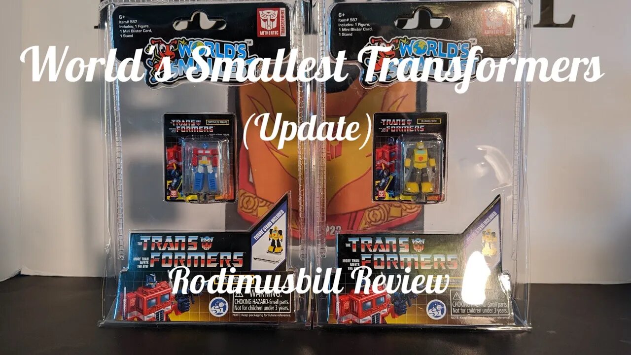 World's Smallest Transformers OPTIMUS PRIME & BUMBLEBEE (Updated Titan ...