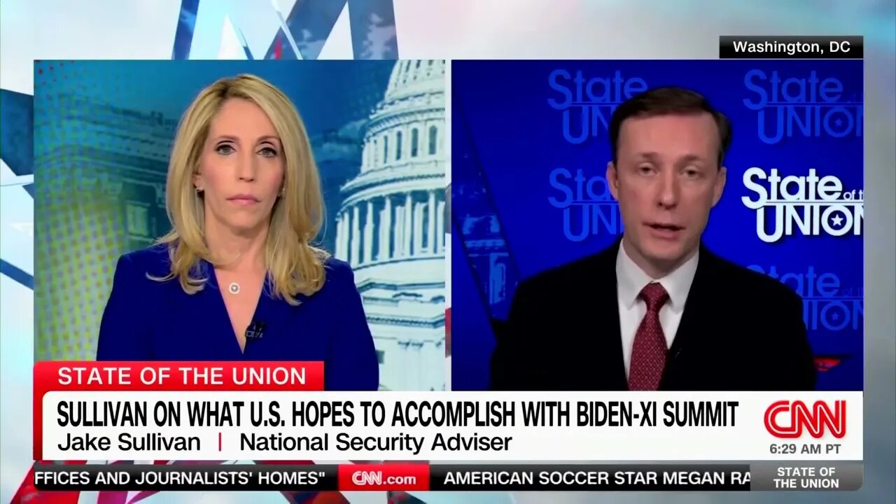 NSA Jake Sullivan Says Biden's Meeting With Xi Jinping About "Trying To ...