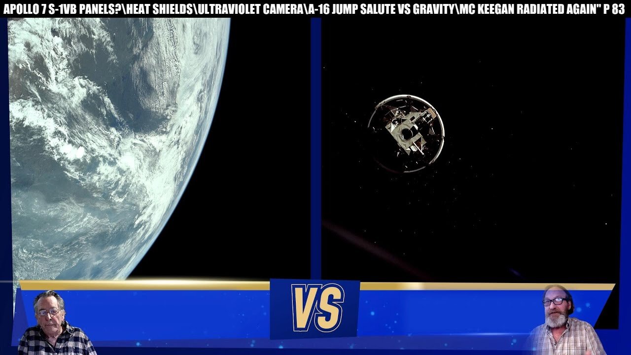 "APOLLO 7 S 1VB PANELS\ HEAT SHIELDS\ JUMP SALUTE VS GRAVITY ...