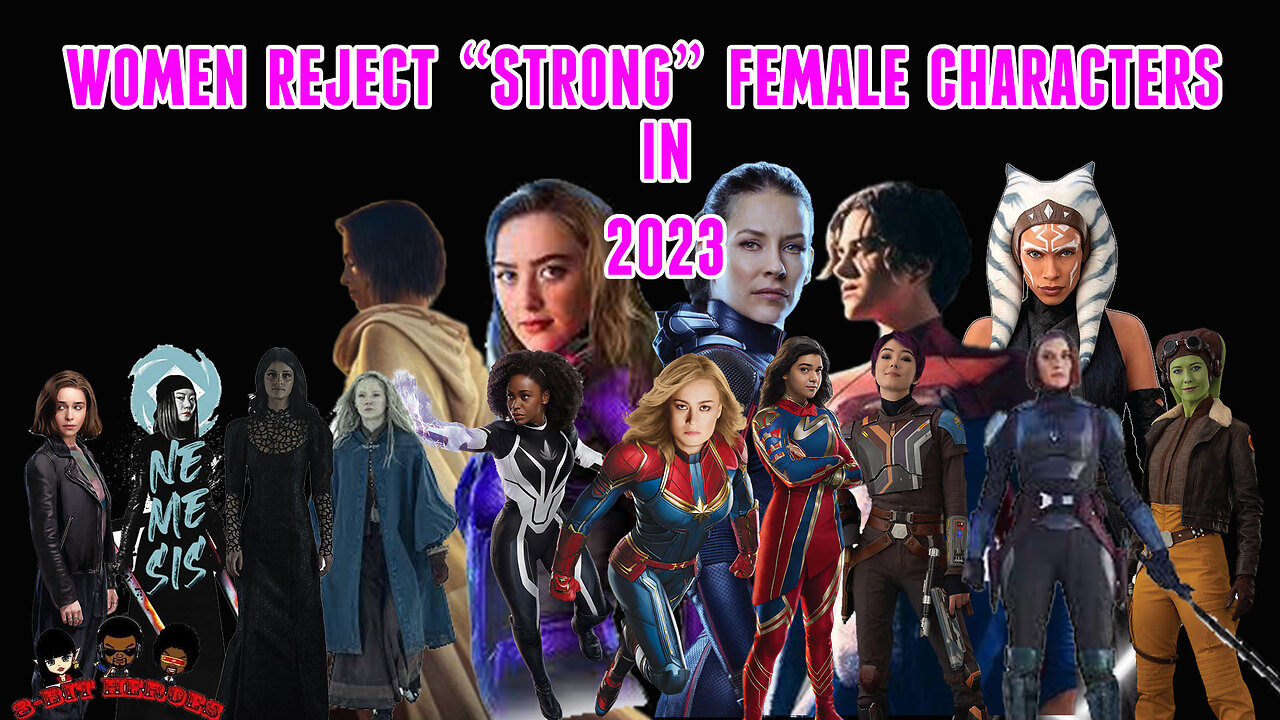 Female audiece ignore strong female characters in 2023 Disney Marvel ...