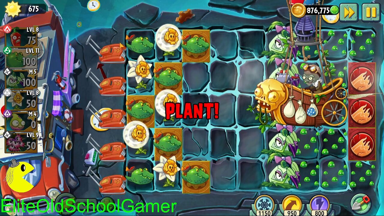 Plants Vs Zombies 2 Zomboss Seedium Showcase Jalapeño Julyaugust 2024 