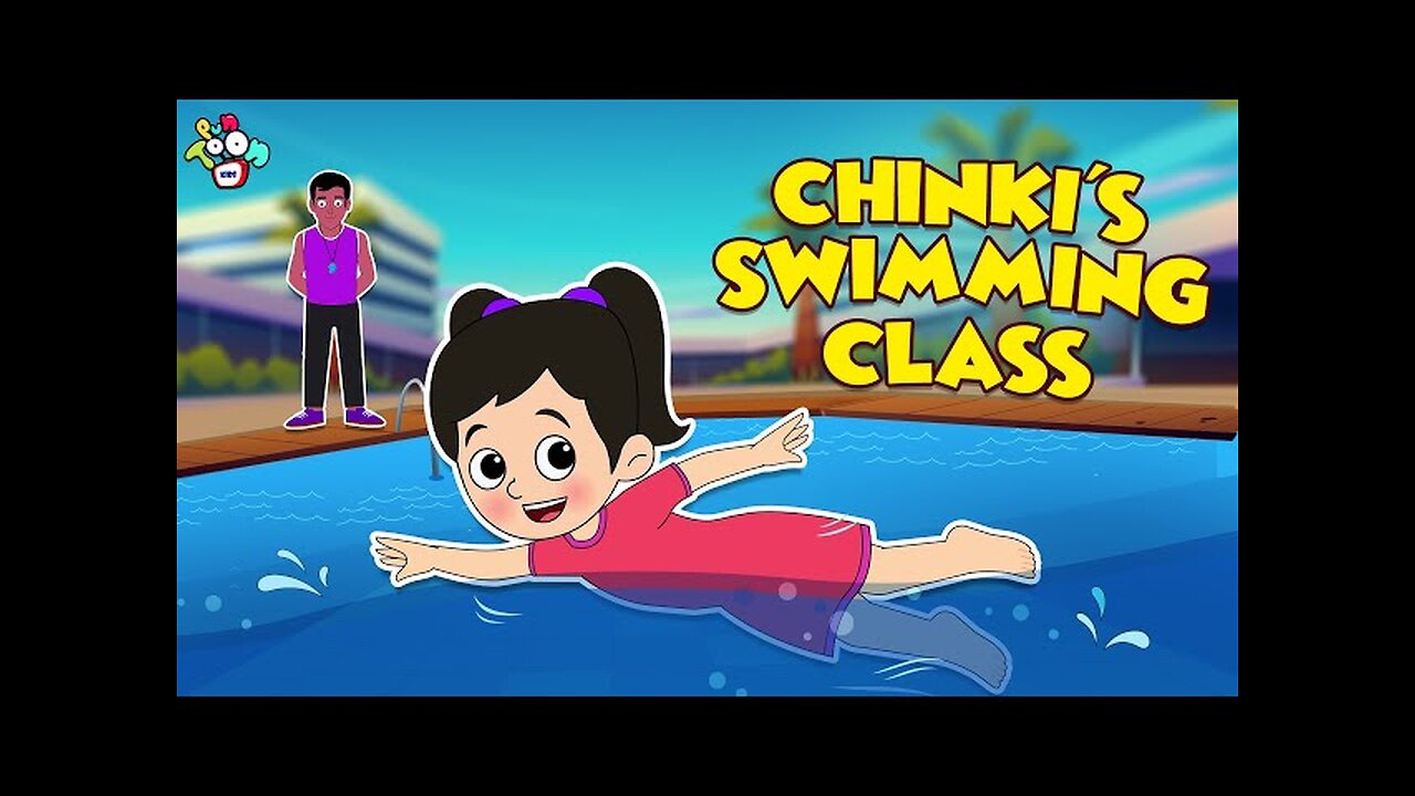 Chinki's Swimming Class | Animated Stories | English Cartoon | Moral ...