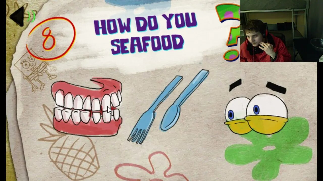 SpongeBob SquarePants Are You Smarter Than Patrick Star Quiz Game ...