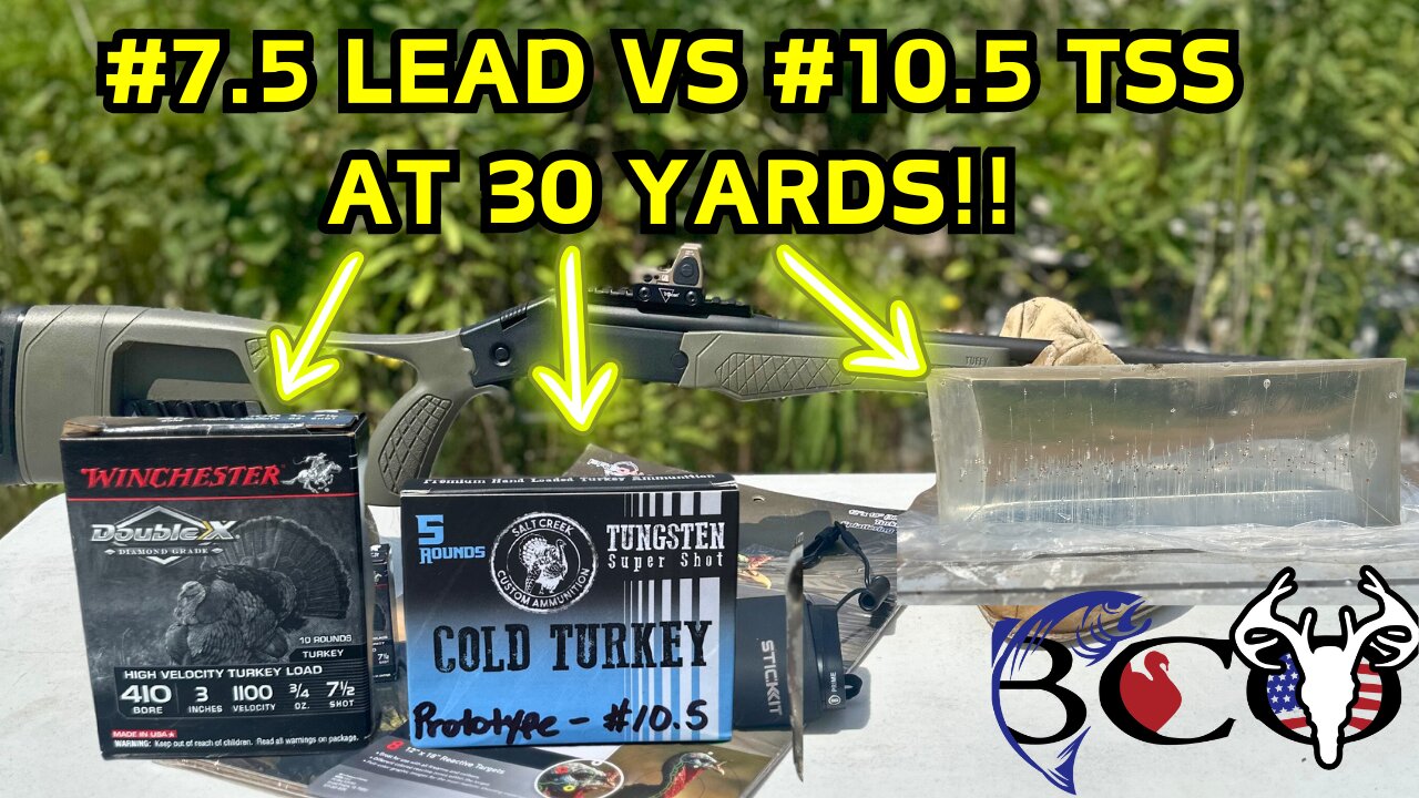 the ULTIMATE 410 close range setup? pattern + penetration test! | bco ...