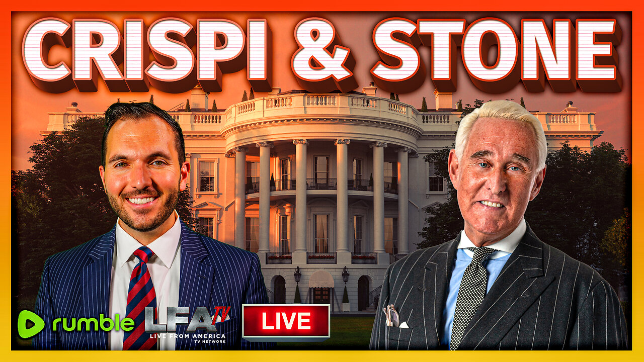 MIKE CRISPI AND ROGER STONE BREAK DOWN POTUS RACE! | UNAFRAID 8.23.24 ...