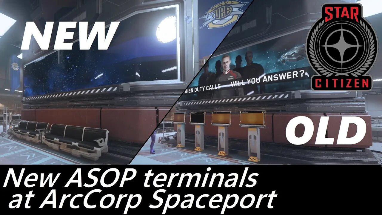 Star Citizen 3.19 PTU | New ASOP terminals at ArcCorp Spaceport