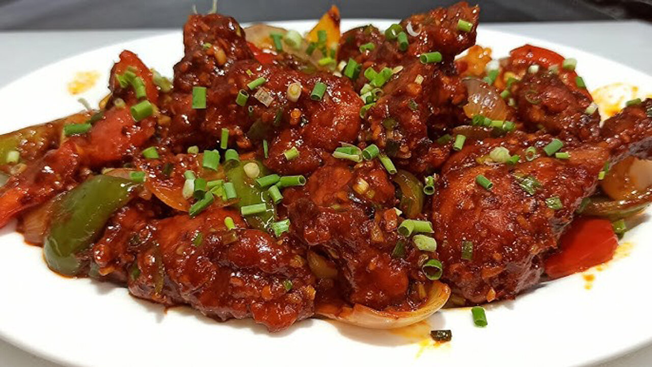 Chilli Chicken Recipe / Spicy Chilli Chicken / Restaurant style Chilli ...