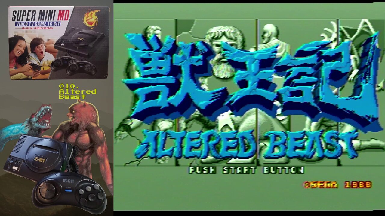 Super Mini MD - 010. Altered Beast