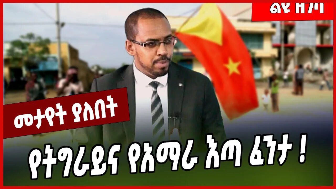 የትግራይና የአማራ እጣ ፈንታ ️Nebiyu Sehul Mikael | Tigray | Amhara #Ethionews# ...