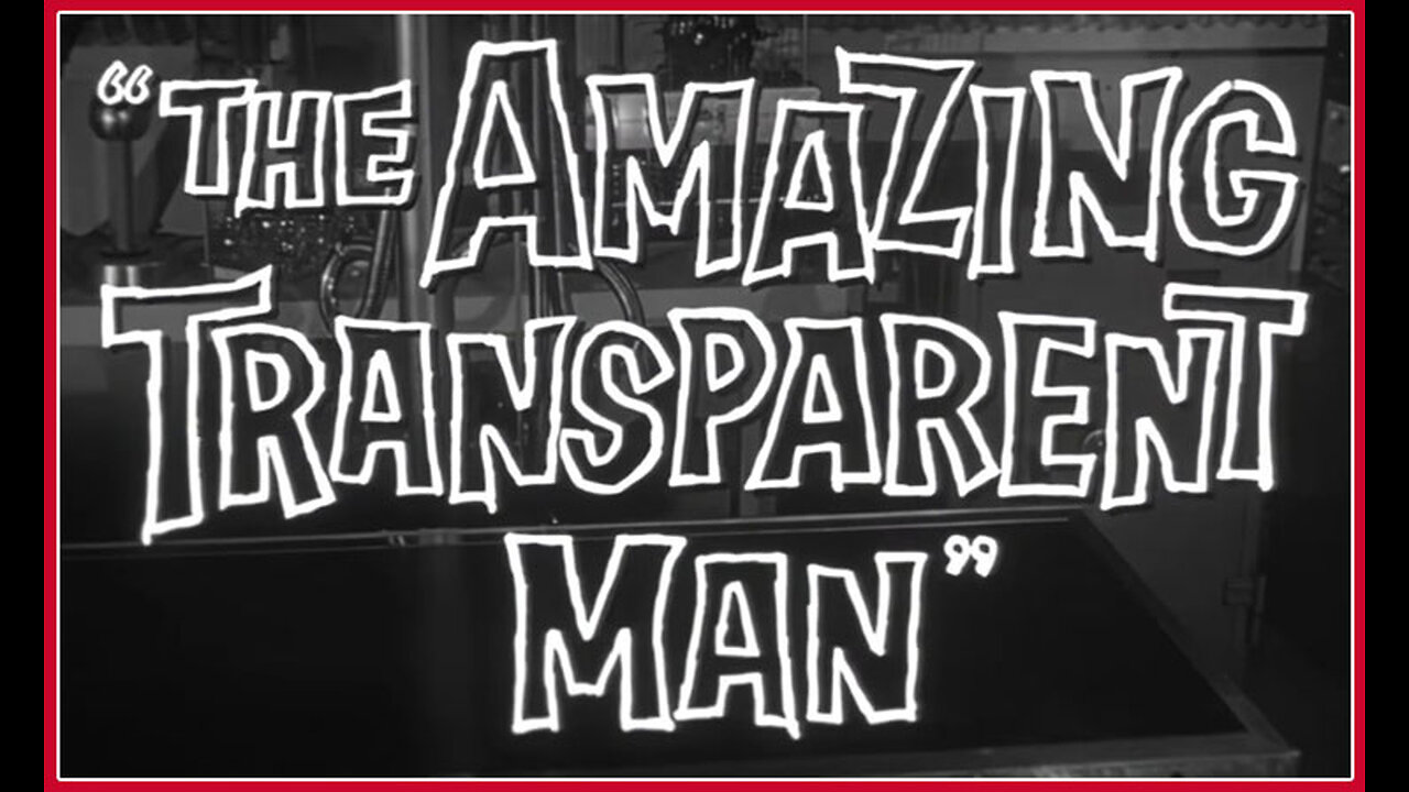 The Amazing Transparent Man (Movie Trailer) 1960