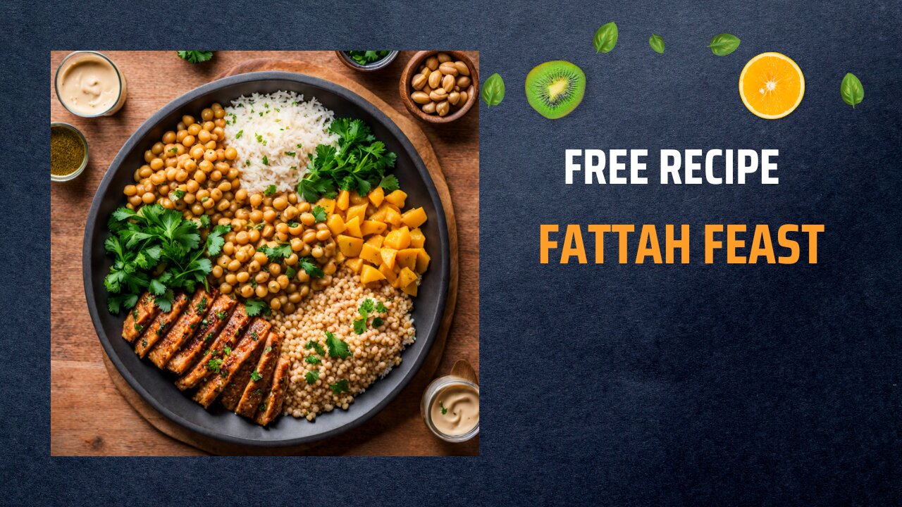 Free Fattah Feast Recipe 🌾🍖🥘